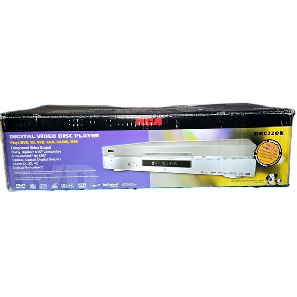 RCA | Other | New Rca Drc 22 N Digital Video Disc Player Dvd Cd Mp3 Nos ...